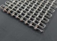 China Food Grade Stainless Steel Honeycomb Wire Mesh Conveyor Belt For Food Cooling And Freezing for sale