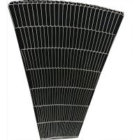 China Carbon Steel Flat Flex Wire Mesh Conveyor Belt Curve Or Special Type for sale