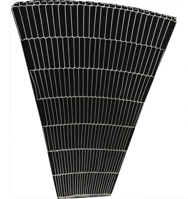 China Carbon Steel Flat Flex Wire Mesh Conveyor Belt Curve Or Special Type for sale