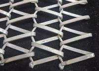 China High Working Temperature Stainless Steel Flat Spiral Wire Link Conveyor Belt For Drying Equipment And Continuous Ovens for sale