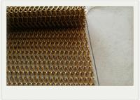 China Food Industry Wire Mesh Conveyor Belt With Smooth Traffic / Chain Link Conveyor Belt for sale