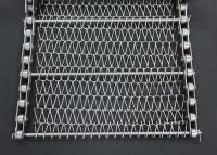 China Stainless Steel Woven Chain Flat Balanced Spiral Wire Weave Conveyor Mesh Belt for sale