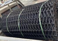 China Heavy Duty Manganese Steel Balance Weave Spiral Wire Mesh Conveyor Belt for sale