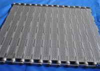 China Stainless Steel Perforated Chain Link Plate Conveyor Belt Hinged Plate Mesh Belt for sale