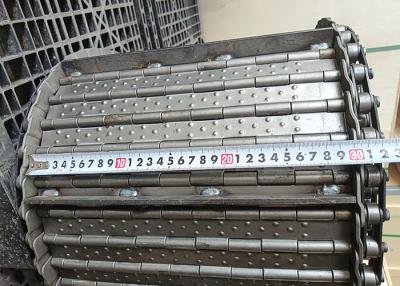 China CNC Apron Steel Perforated Conveyor Steel Hinge Belt Chip Conveyor Chain for sale
