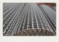 China Flat Wire Mesh Conveyor Belt With Staininless Steel Used In Heavy Machinery for sale