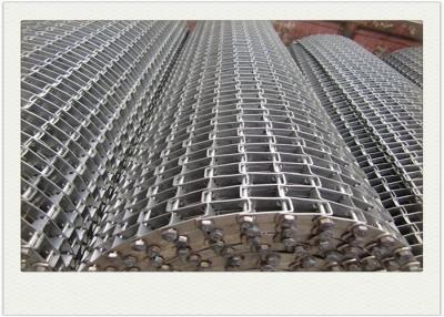 China Flat Wire Mesh Conveyor Belt With Staininless Steel Used In Heavy Machinery for sale