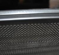 China Metal Perforated Baking Serving Tray For Oven , Stainless Steel Food Tray for sale