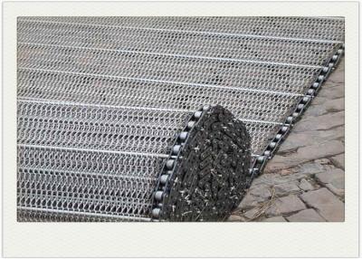 China Balanced 304 Stainless Steel Mesh Conveyor Belt With High Temperature Resistant for sale