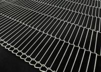 China Stainless Steel Wire Mesh Flat Flex Conveyor Belt For Chocolate Coating for sale