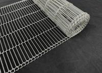 China Stainless Steel Wire Mesh Flat Flex Conveyor Belt For Chocolate Coating for sale