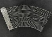 China 304 Stainless Steel Ladder Link Wire Mesh Flat Flex Conveyor Belts For Curve Conveyor for sale