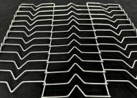 China Food Grade Stainless Steel Flexible Flat Enrober Chocolate Ladder Wire Mesh Conveyor Belt For Oven Furnace for sale
