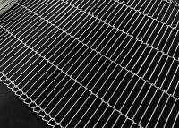 China Food Grade Stainless Steel Flexible Flat Enrober Chocolate Ladder Wire Mesh Conveyor Belt For Oven Furnace for sale