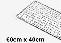 China Custom Food Grade Barbecue Grill 304 Stainless Steel Rectangular Wire Mesh Baking Tray for sale