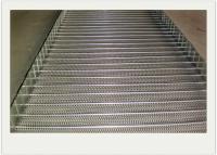 China Balanced Metal Mesh Belt / Stainless Steel Conveyor Chain Belt Heat Resistant for sale
