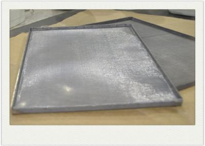 China Food Baking Sainless Steel Wire Mesh Tray With Mesh Surface For Filtering for sale