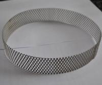 China 304 Stainless Steel Wire Expanded Mesh Circle As Filter , Metal Mesh Type for sale