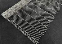 China Food Chocolate Enrober Stainless Steel Flat Flex Wire Mesh Conveyor Belt for sale
