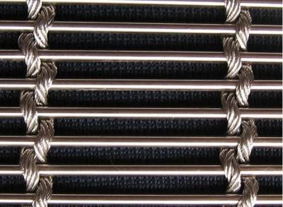 China Stainless Steel Decorative Wire Mesh For Cabinets / Window Screen / curtain for sale