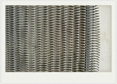 China Stainless Steel Mesh Conveyor Belt With Chain High Temperature Resistant for sale