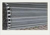China Stainless Steel Mesh Conveyor Belt With Chain High Temperature Resistant for sale