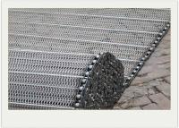 China Stainless Steel Mesh Conveyor Belt With Chain High Temperature Resistant for sale