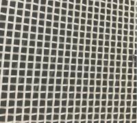 China White 3X3mm Polyester Plain Weave Mesh Belt , Edge Melting Treatment for sale