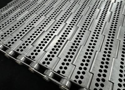 China Heat Resistant Stainless Steel Chain Link Plate Conveyor Belt for sale