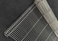 China Professional 304 316 Stainless Steel Flat Flex Ladder Wire Mesh Conveyor Belt For Chocolate Enrober for sale