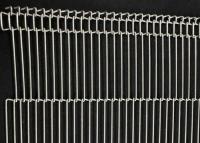 China Professional 304 316 Stainless Steel Flat Flex Ladder Wire Mesh Conveyor Belt For Chocolate Enrober for sale