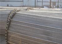 China Stainless Steel Mesh Conveyor Belt , Horseshoe Wire Mesh Heat Resistance for sale