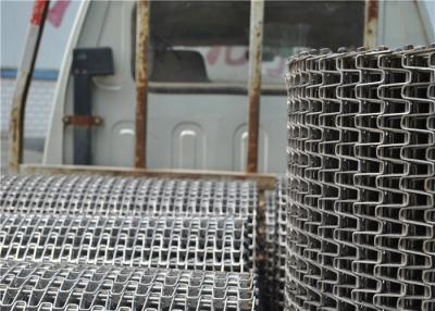 China Food Processing Wire Mesh SS Conveyor Belt For Cooling And Freezing for sale