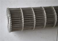 China SS304 316 316L Spiral Wire Metal Mesh Belt High Temperature Resistance for sale