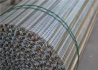 China SS304 316 316L Spiral Wire Metal Mesh Belt High Temperature Resistance for sale