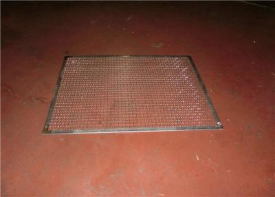 China Oil Resistant Carbon Steel Wire Mesh Cable Tray 10 - 15mm Hole Durable for sale