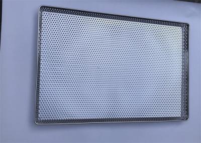 China Customized Size Food Grade Drying Perforated Baking Tray Stainless Steel For Oven for sale