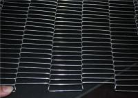 China Flat Surface Stainless Steel Metal Wire Mesh Chain Link Conveyor Belt With Balanced for sale