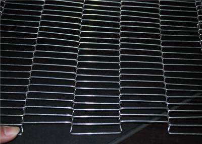 China Flat Surface Stainless Steel Metal Wire Mesh Chain Link Conveyor Belt With Balanced for sale