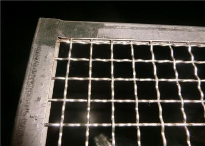 China Food Grade SS Oven Wire Mesh Tray For Food Baking , Polishing Processing for sale