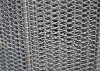 China 304 316 316L 430 310 Stainless Steel Wire Mesh Conveyor Belt With Chian Alkali Resistant for sale