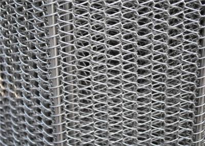 China 304 316 316L 430 310 Stainless Steel Wire Mesh Conveyor Belt With Chian Alkali Resistant for sale
