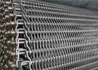 China 304 316 316L 430 310 Stainless Steel Wire Mesh Conveyor Belt With Chian Alkali Resistant for sale