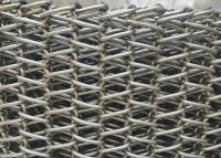 China Stainless Steel Balance Weave Wire Mesh Conveyor Belt High Working Temperature for sale