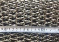 China Stainless Steel Balance Weave Wire Mesh Conveyor Belt High Working Temperature for sale