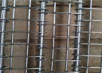 China Heat Resistance Stainless Steel Wire Mesh Conveyor Belt With Chain for sale