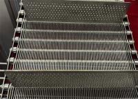 China Stainless Steel Chain Link Spiral Wire Mesh Conveyor Belt With Chain Balanced Mesh Belt for sale