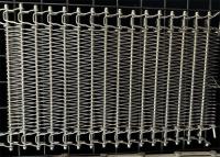 China Stainless Steel Chain Link Spiral Wire Mesh Conveyor Belt With Chain Balanced Mesh Belt for sale