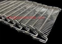 China Food Grade Stainless Steel 304 Wire Mesh Conveyor Belt For Spiral Oven Drying Freezing Baking for sale
