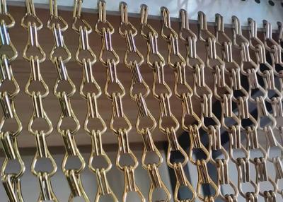 China Customizable Aluminum Chain Link Mesh For Building Decoration for sale